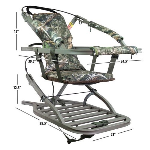Summit Titan SD Treestand - SU81118 (More roomy than the Goliath ...