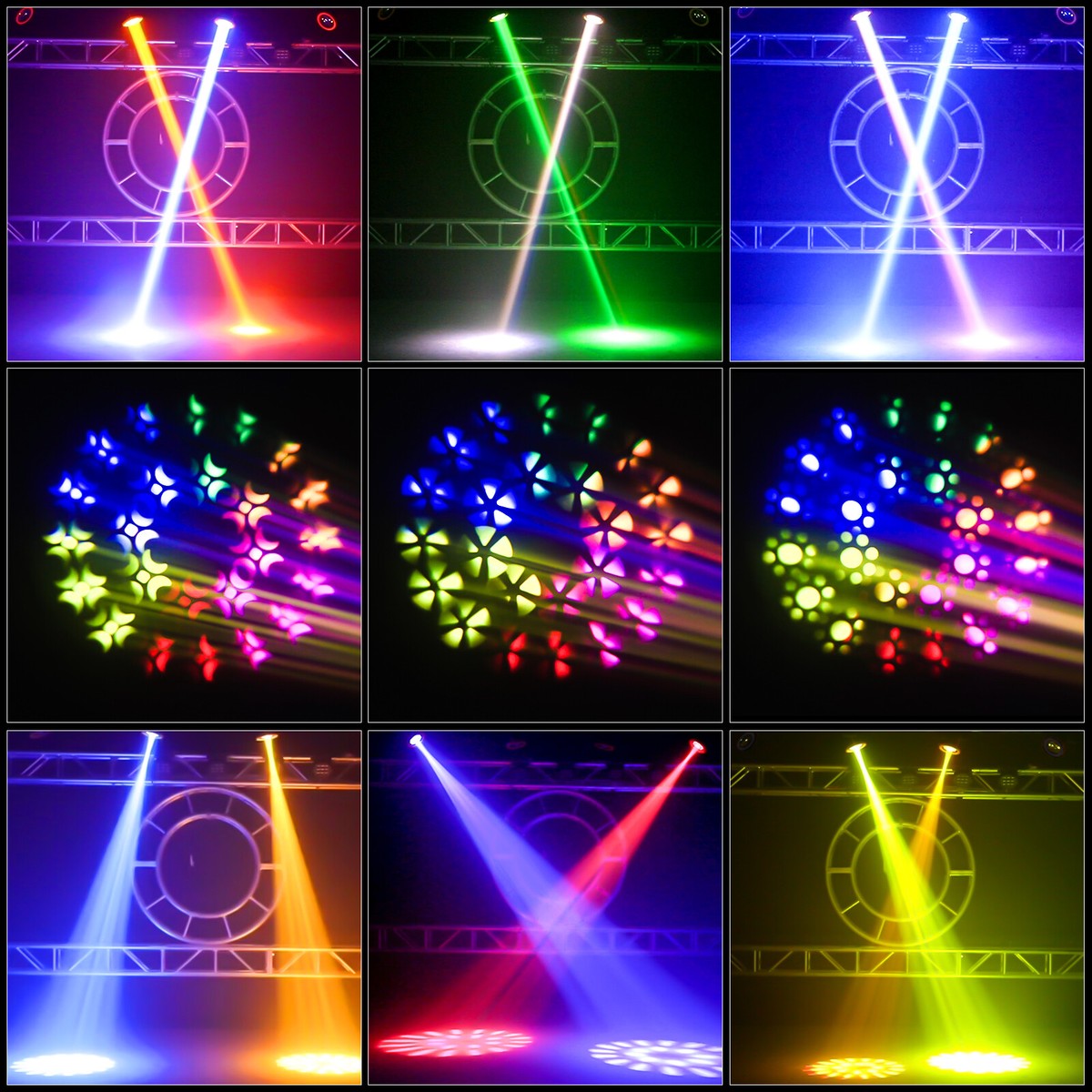 Moving Rave Lights