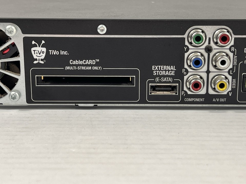 TIVO Premiere Series 4 Model TCD746320 Tested💯 Turns On, Formats, Idk ...