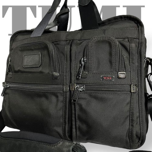 TUMI Briefcase Business Bag Nylon Black 88170c | eBay