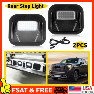 For 2019-2025 GMC 1500 Sierra 2500 GM MultiPro Tailgate Step Light Kit ...