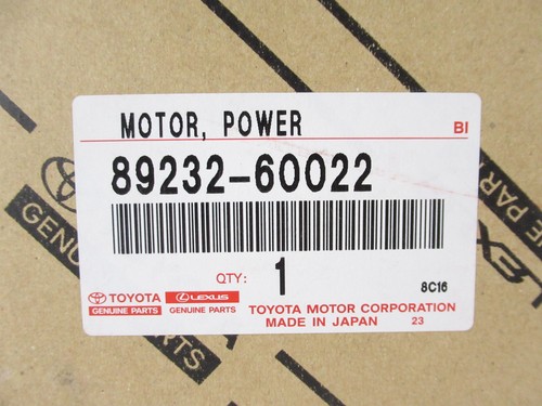 Genuine OEM Toyota 89232-60022 Power Telescopic Tilt Motor 1998-07 Land ...