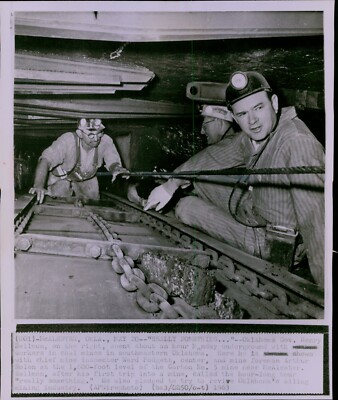 LG870 1963 Wire Photo REALLY SOMETHING Oklahoma Governor Henry Bellmon ...