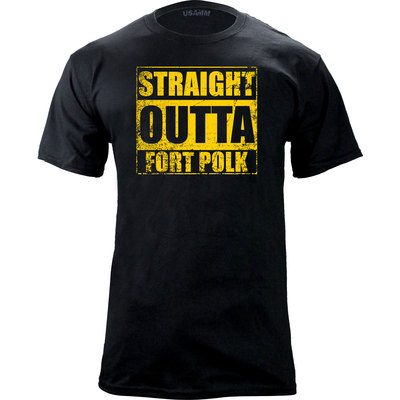 Original Straight Outta Fort Polk T-Shirt | eBay