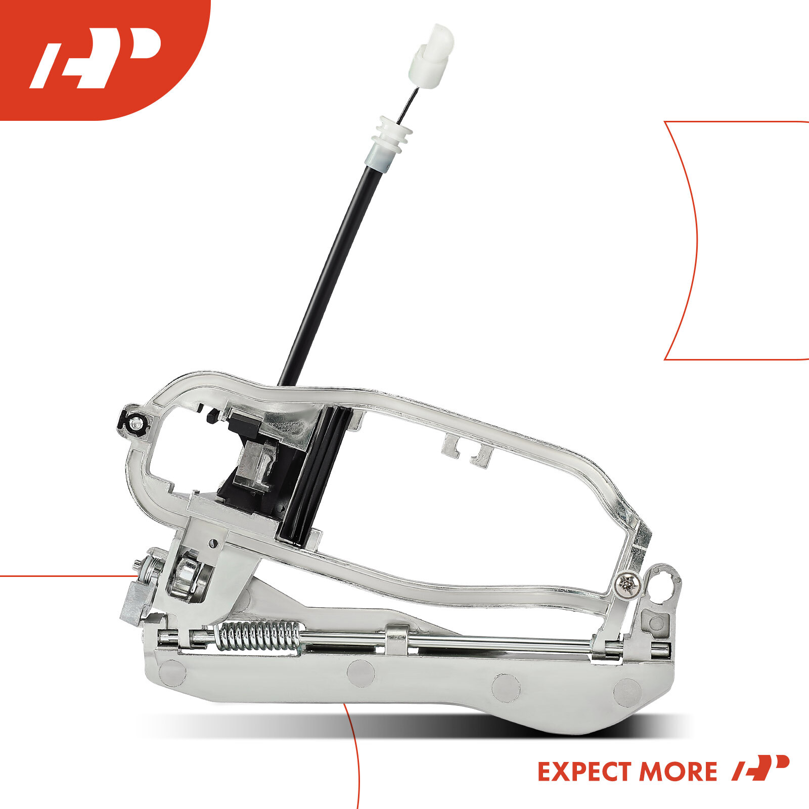 Door Handle Outer Carrier with Cable Rear Left LH for BMW X5 E53 ...