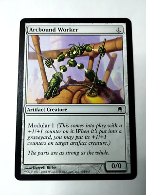 MTG Arcbound Worker Darksteel 104/165 Regular Common - Uncirculated | eBay