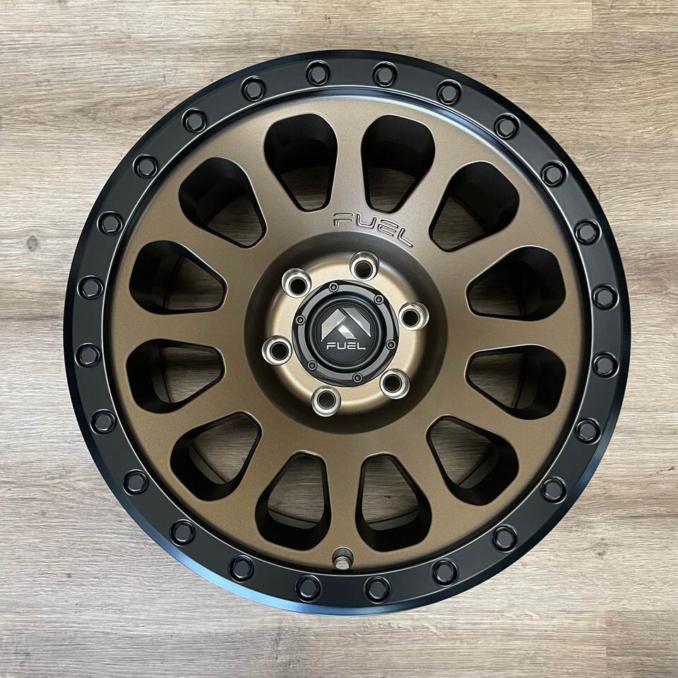 Fuel Off-Road Vector D600 17x9 -12 6x139.7 Bronze 4Runner Tacoma ...