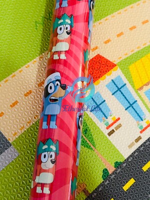 Bluey Heavy weight Gift Wrap | eBay