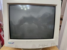 NOS Vintage Mag Innovision 17" CRT Flat Square Monitor Computer Display ...