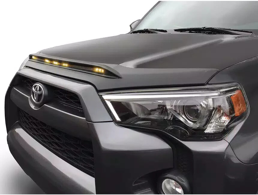 Matte Black AVS Aeroskin Lightshield Hood Bug Protector for 10-24 ...