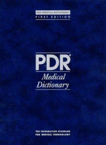 PDR Medical Dictionary by PDR Staff (1995, Hardcover) for sale online ...
