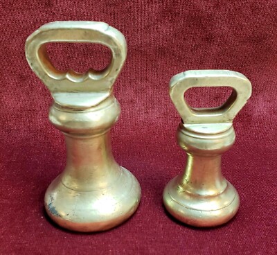 Scales - Brass Bell Weights
