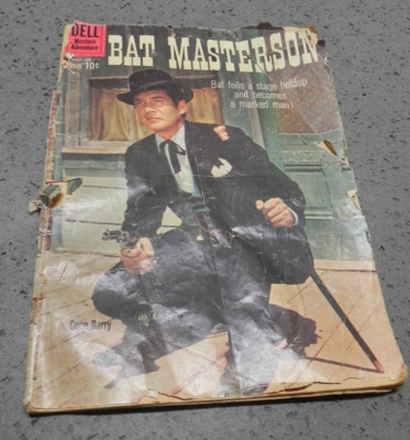 VINTAGE BAT MASTERSON COMIC BOOK - DELL COMICS | eBay