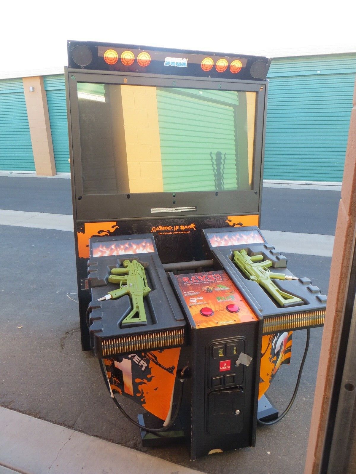 Rambo Arcade Shooting Game | eBay