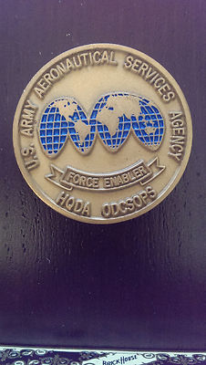 B12 US Army Aeronautical Services Agency Challenge Coin | eBay
