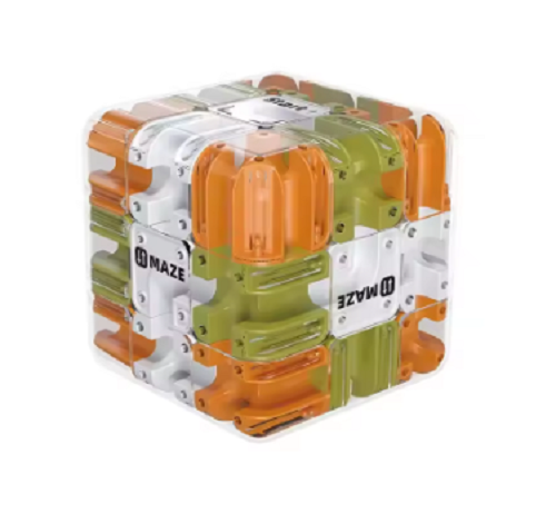 3D Maze Cube Puzzle - Large Labyrinth Ball Game with 6-Side Challenge ...