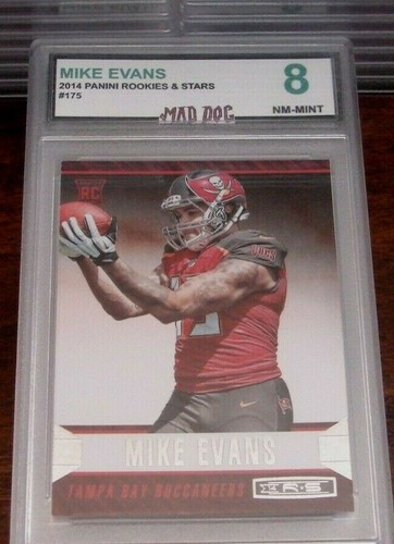 MIKE EVANS Rookie----2014 Panini ROOKIE STARS*****MINT 8*****BUCCANEERS ...