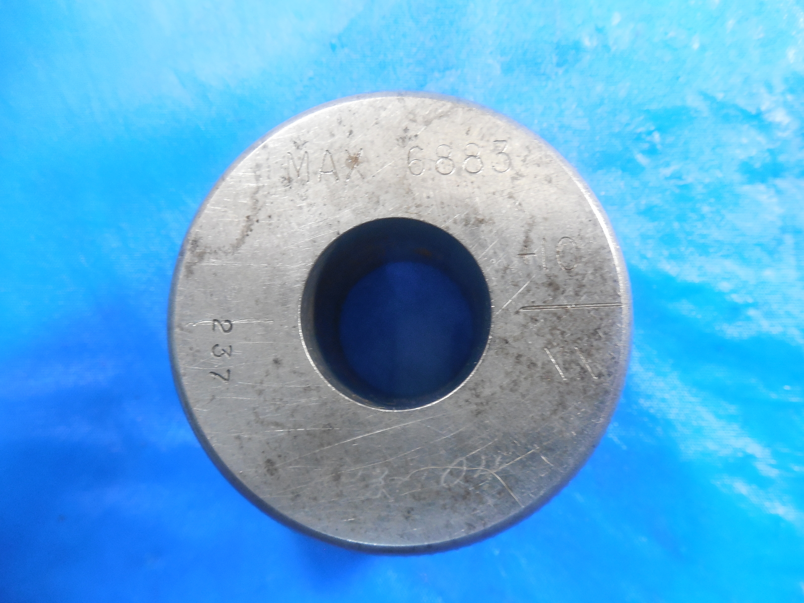 .6883 DIA CLASS XX MASTER SMOOTH PLAIN BORE RING GAGE .6875 OVERSIZE 11 ...