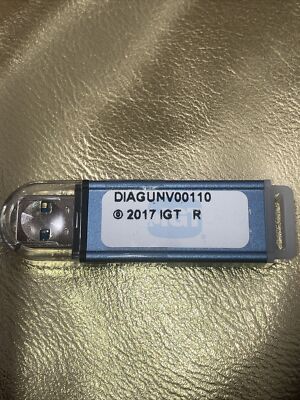 IGT DIAGNOSTIC KEY DIAGUNV00110 - 2017 IGT Slot Machine Software ...