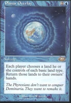 Planar Overlay ~ Near Mint Planeshift MTG Magic UltimateMTG Blue Card | eBay