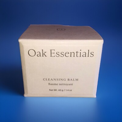 Oak Essentials Cleansing Balm 1.4 oz / 40g FULL SIZE New In Box $48 ...