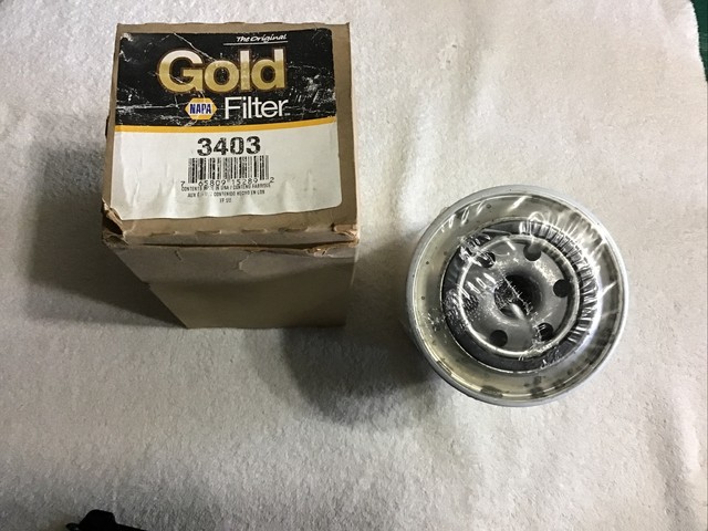 NAPA Gold Fuel Filter 3403 WIX 33403 for sale online | eBay