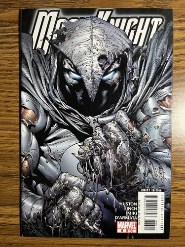 MOON KNIGHT 6 DAVID FINCH COVER TASKMASTER MARVEL COMICS 2006 L | eBay