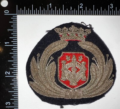 VINTAGE Belgium ? Bullion Police Hat Cap Badge Patch | eBay
