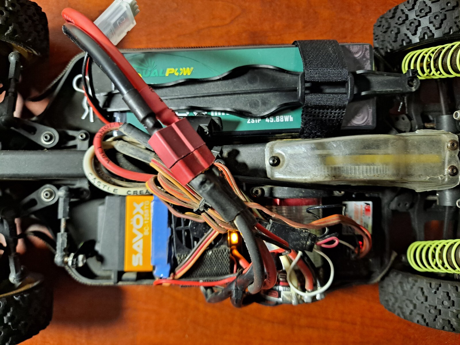 Team Losi XXX4 4X4 Rally RC Sabaru Body With Savox 258TG Servo,Castle ...