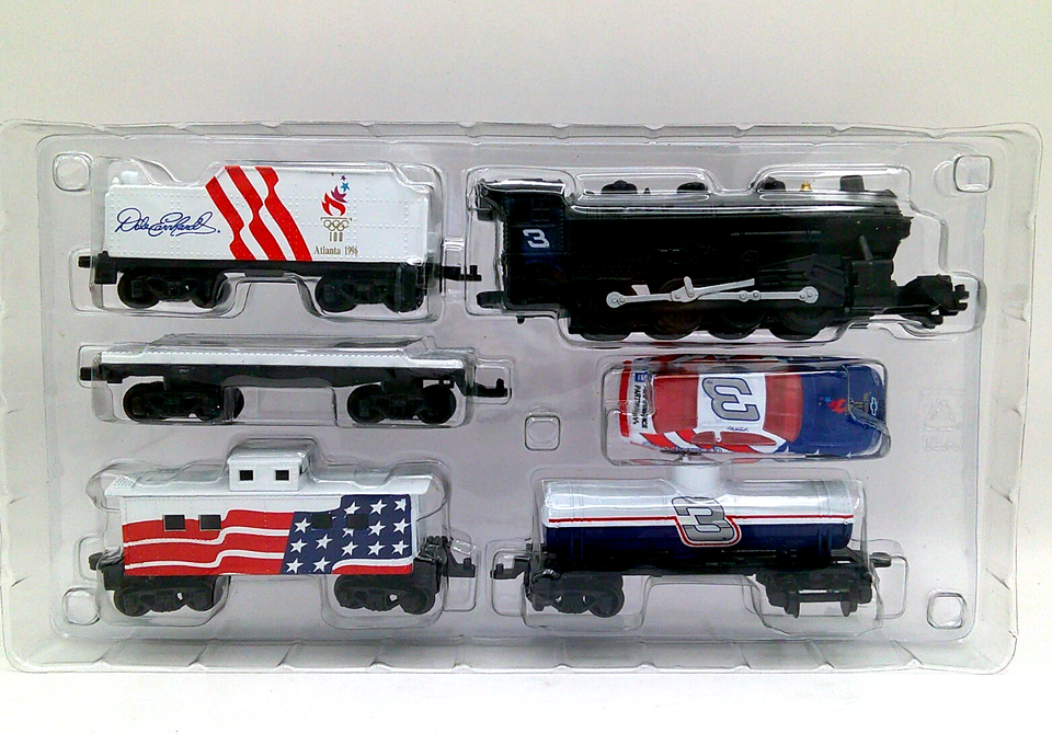 1996 Revell H.O. Scale Train Dale Earnhardt-ATLANTA 6 Pc OLYMPIC GAMES ...