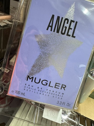 Angel by Thierry Mugler, 3.4 oz EDP Spray Refillable Star Sweet Sensual ...