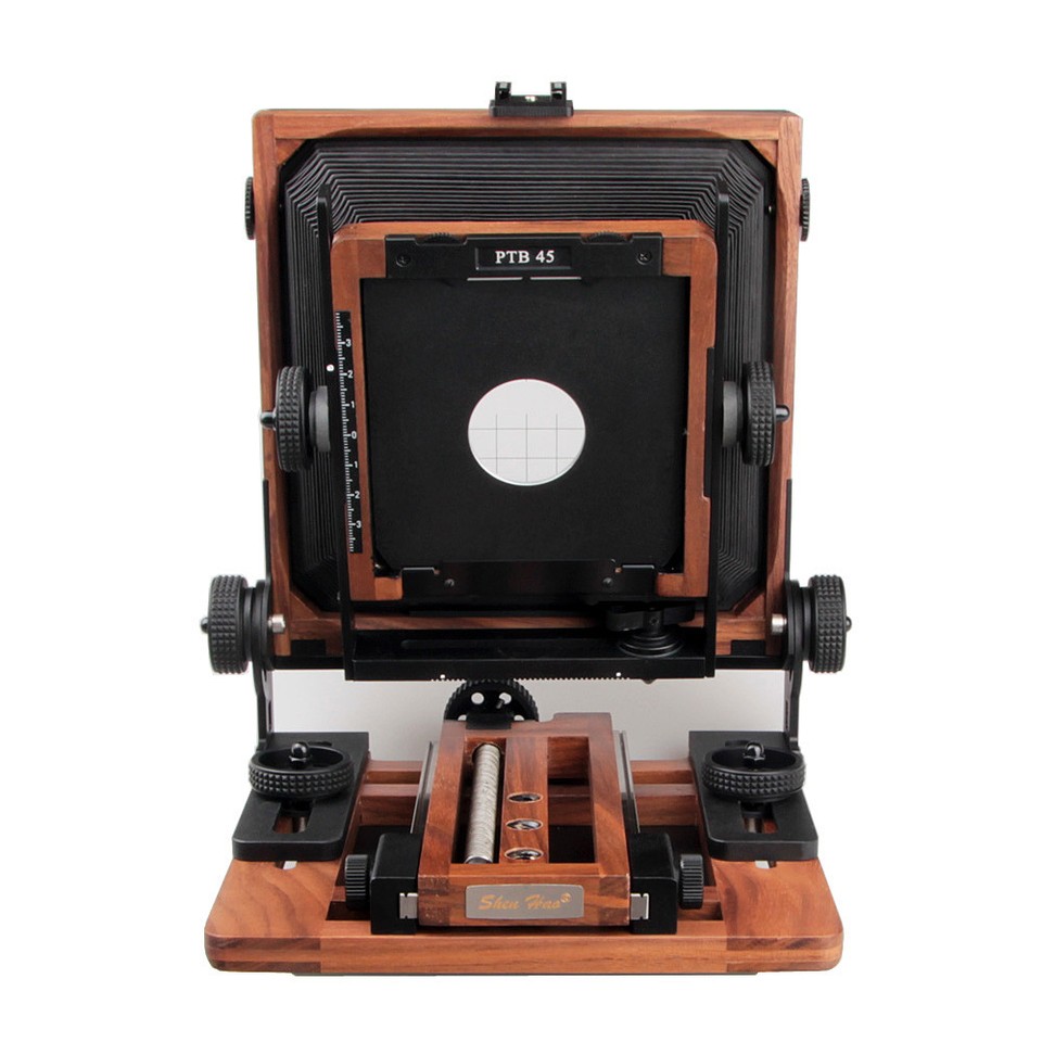 Brand New SH Shen Hao PTB45 Walnut Wood Field Folding 4X5 Large Format ...