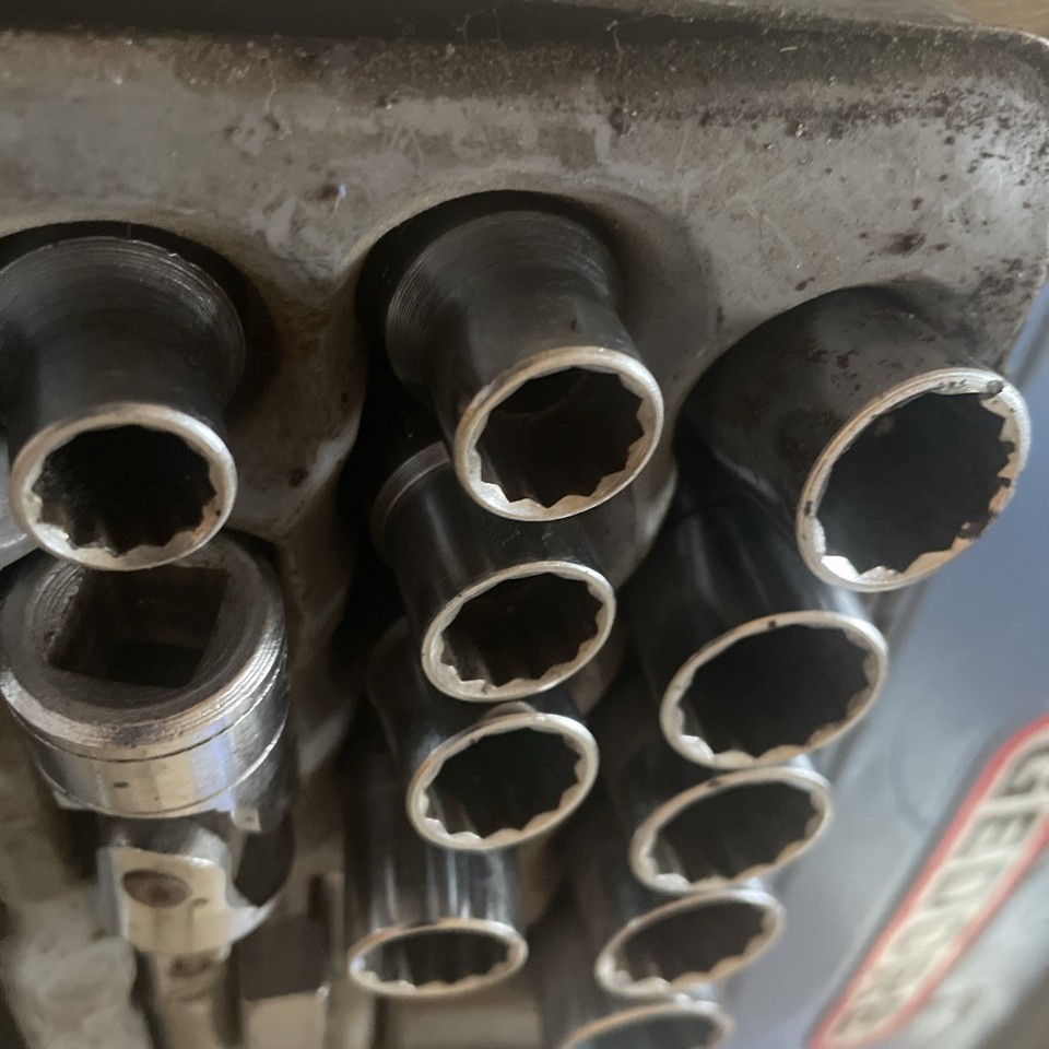 Vintage Gedore D19 YMAW 1/2” Socket Set, Metric/AF And Whitworth, VGC ...