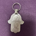 Hamsa Khamsa Key Ring Hand of Fatima Keyring Amulet Gift khomsah Etched ...