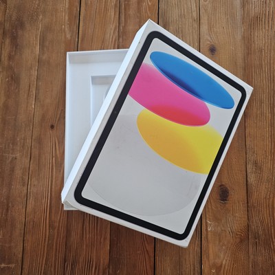 EMPTY BOX - iPad box 10th generation 256 GB (Box Only) | eBay