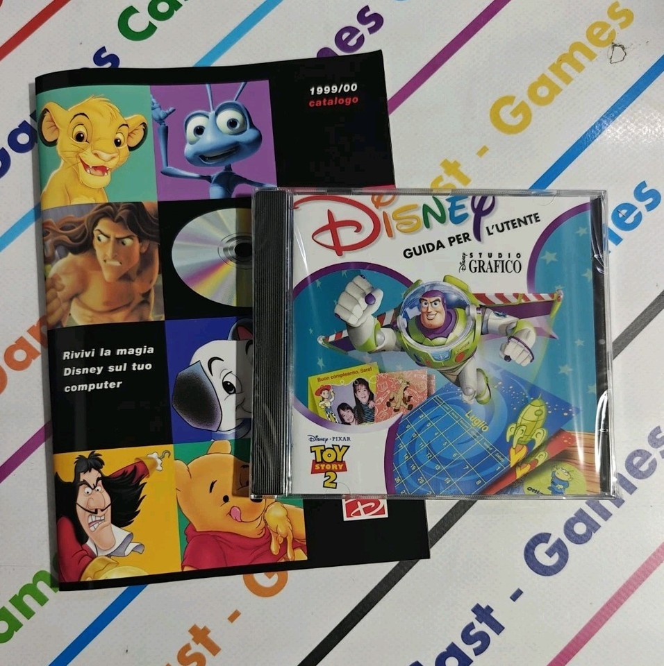 PC GAME TOY STORY 2 STUDIO GRAFICO BIG BOX ITALIANO COME NUOVO | eBay