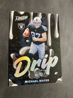 2023 Prestige - Michael Mayer Drip - Case Hit SSP - Raiders | eBay
