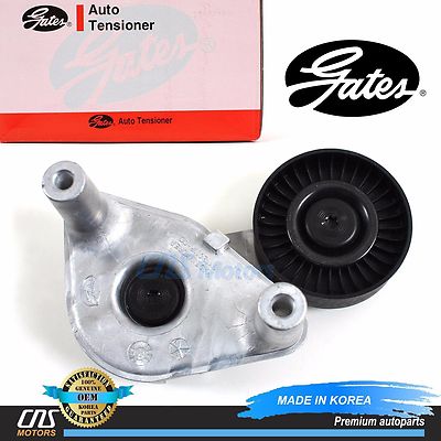 Gates Belt Tensioner Fits 1999-2010 Hyundai Kia 2.5L 2.7L OEM ...