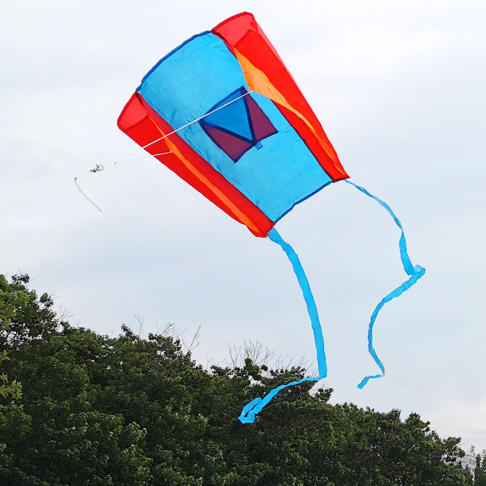 Small pocket Mini Parafoil Single Line Kite Outdoor fun sports Toys ...