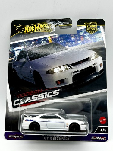 Hot Wheels Nissan Skyline GT-R BCNR33 R33 Modern Classics Car Culture ...