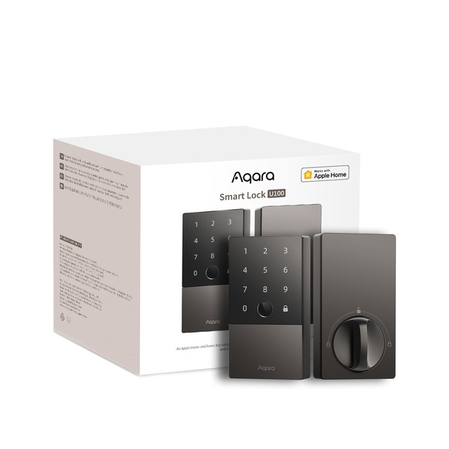 Aqara Smart Lock U100 Fingerprint Touchscreen Keypad Bluetooth ...