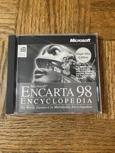 Encarta 98 Encyclopedia PC CD Rom | eBay