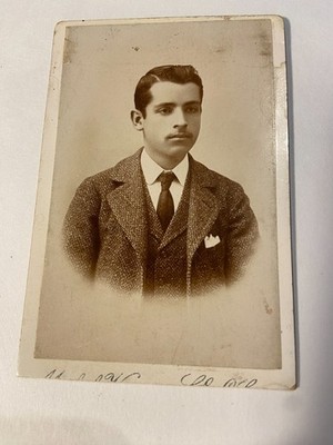Antique CDV 3.75” X 2.25” Michael Venier Photography French & Greek | eBay