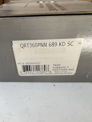 NEW K2 QRT360PNN Stanley 689 KD SC Lever Grade 1 Heavy Duty - Aluminum ...