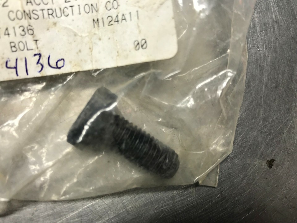 8T4136 GENUINE CAT Hex Head Cap Screw BOLT Caterpillar 8T-4136 | eBay