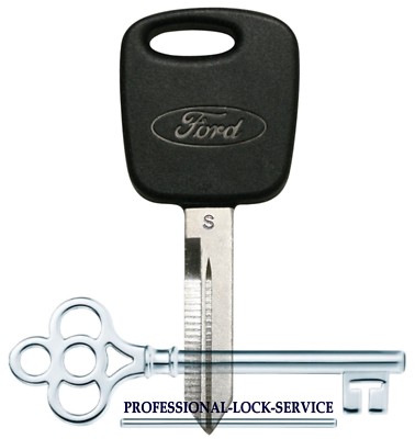 Ford Logo OEM PATS RFID Transponder Security Chip Key Blank H72PT ...