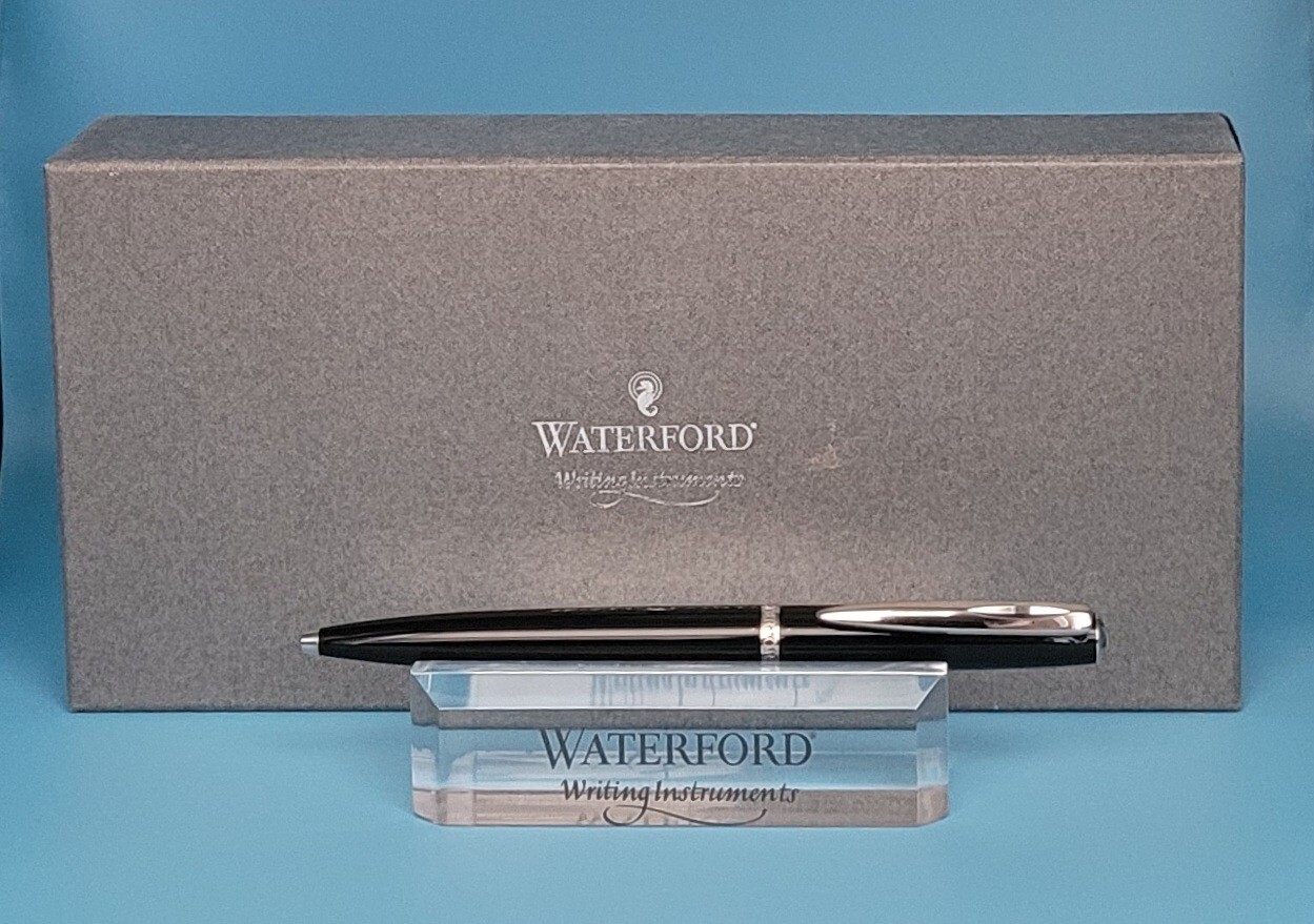 Waterford Writing Instruments Carleton Black Ballpoint Pen | eBay
