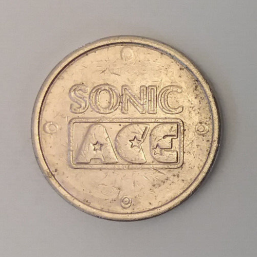 Sonic Ace Slot Pachisuro Pachinko Game Token 25mm | eBay