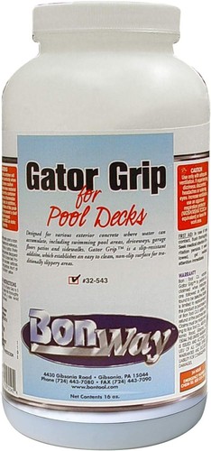 GATOR GRIP - 16 OZ- LARGE PARTICLE F/POOL DECKS Multi | eBay