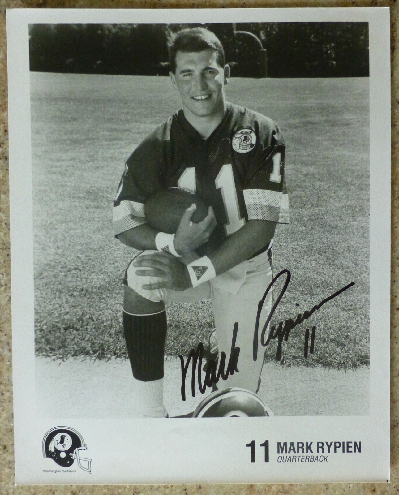 MARK RYPIEN - SIGNED / AUTOGRAPHED - 8x10 PHOTO - WASHINGTON REDSKINS ...